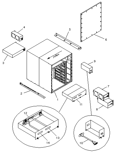 Enterprise 6000 - Exploded View
